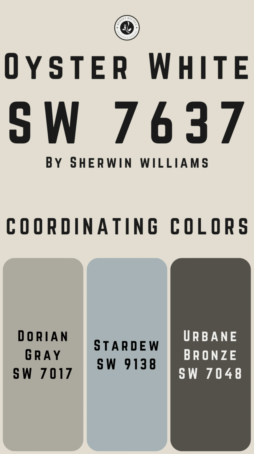 Oyster White by Sherwin Williams SW 7637: Color, Undertones & More – My ...