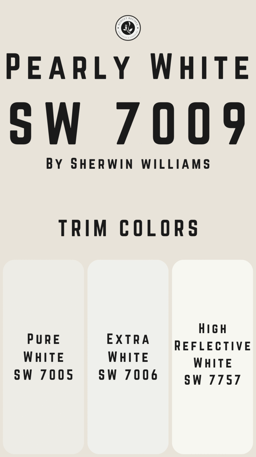 Pearly White by Sherwin Williams SW 7009: Complete Color Guide – My ...