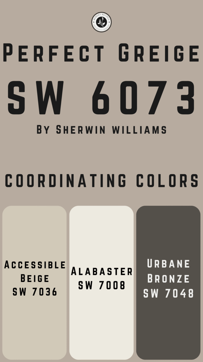 Perfect Greige by Sherwin Williams SW 6073: Color Guide & Tips – My ...