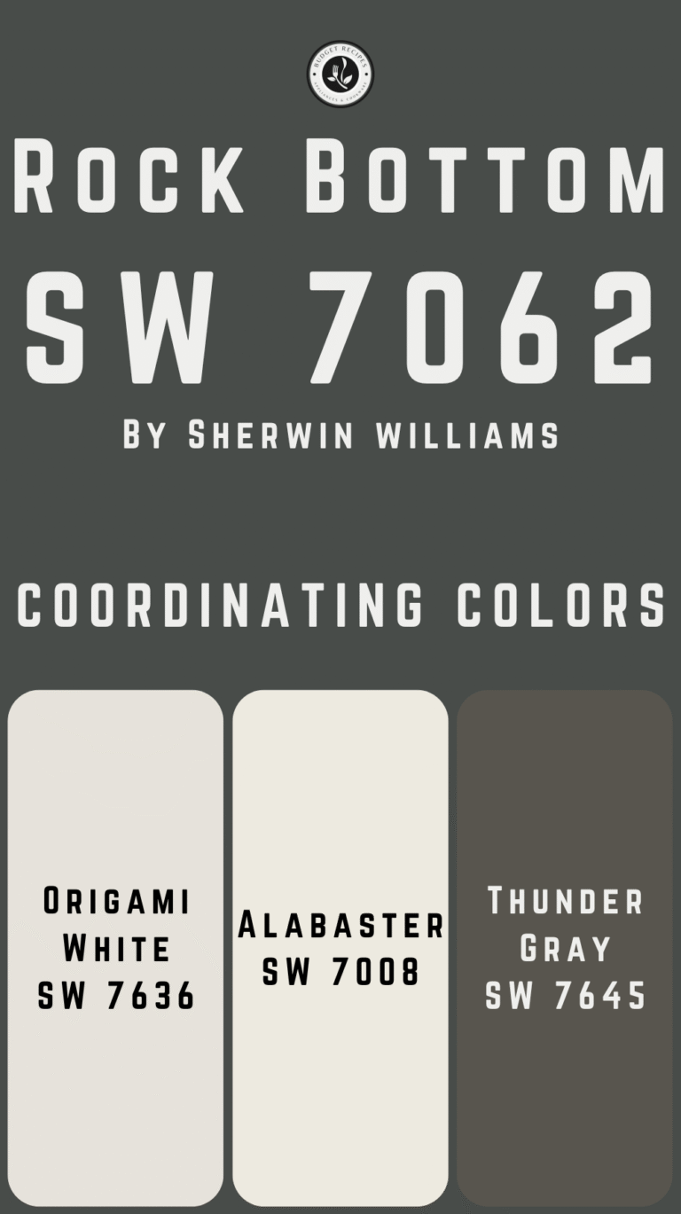 Rock Bottom by Sherwin Williams SW 7062: Color Details & Ideas – My ...