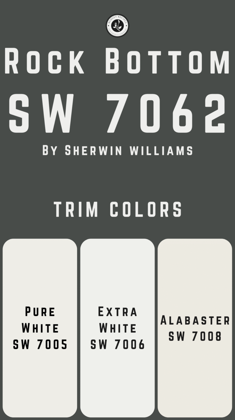 Rock Bottom by Sherwin Williams SW 7062: Color Details & Ideas – My ...