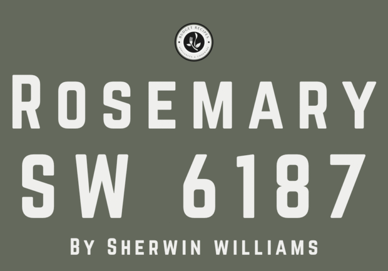 Rosemary by Sherwin Williams SW 6187: Color Guide & Comparisons – My ...
