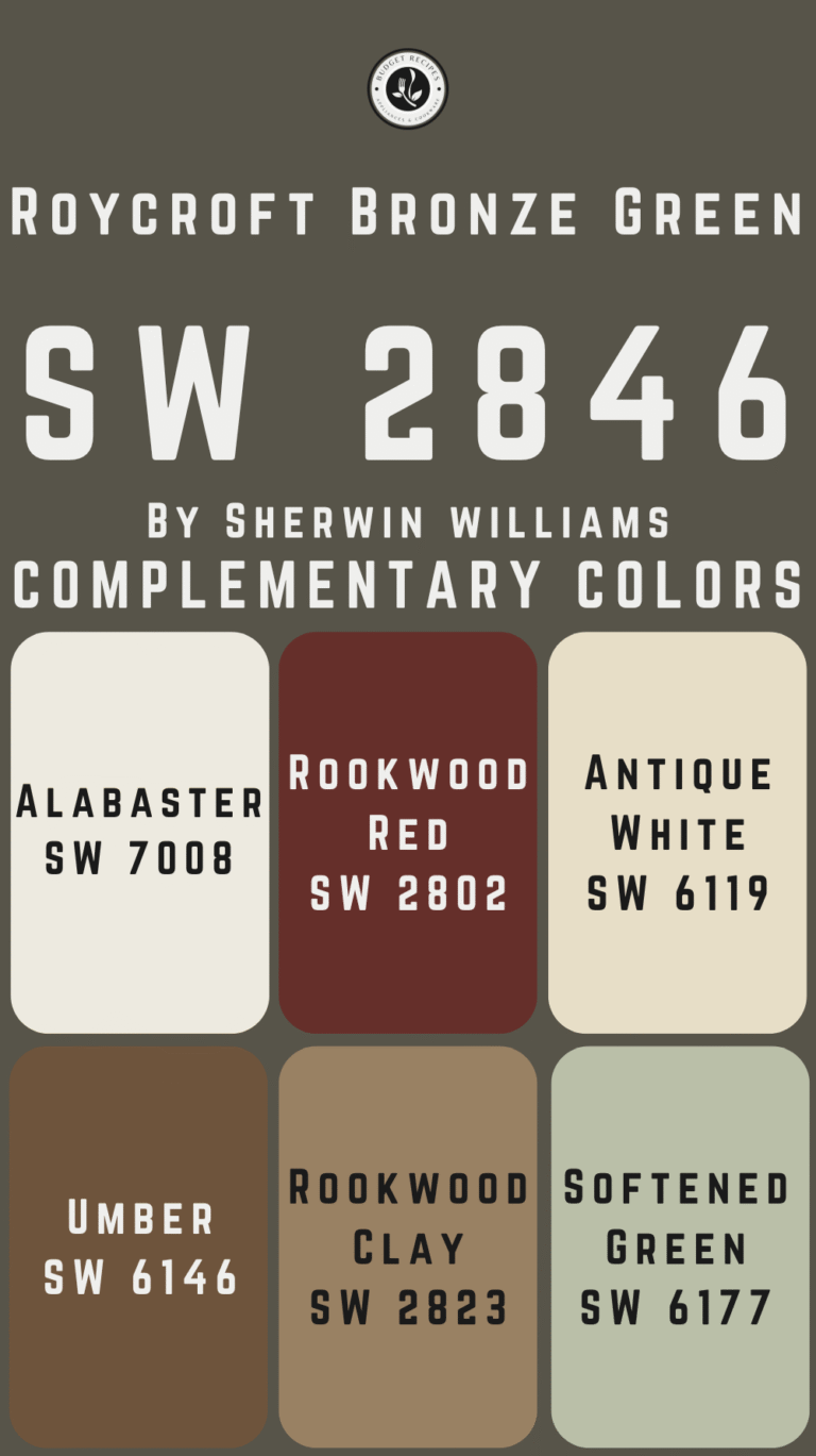 Roycroft Bronze Green by Sherwin Williams SW 2846: Color Guide – My ...