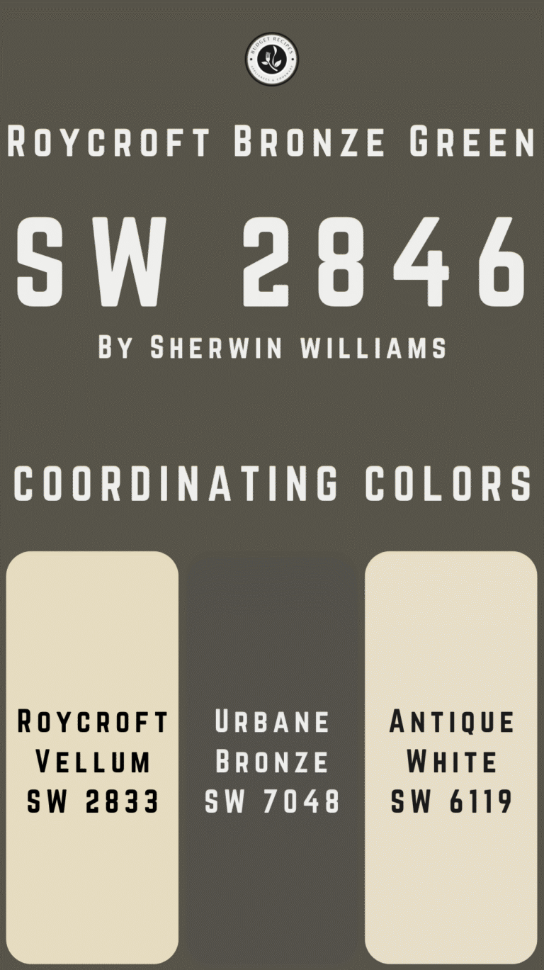Roycroft Bronze Green by Sherwin Williams SW 2846: Color Guide – My ...