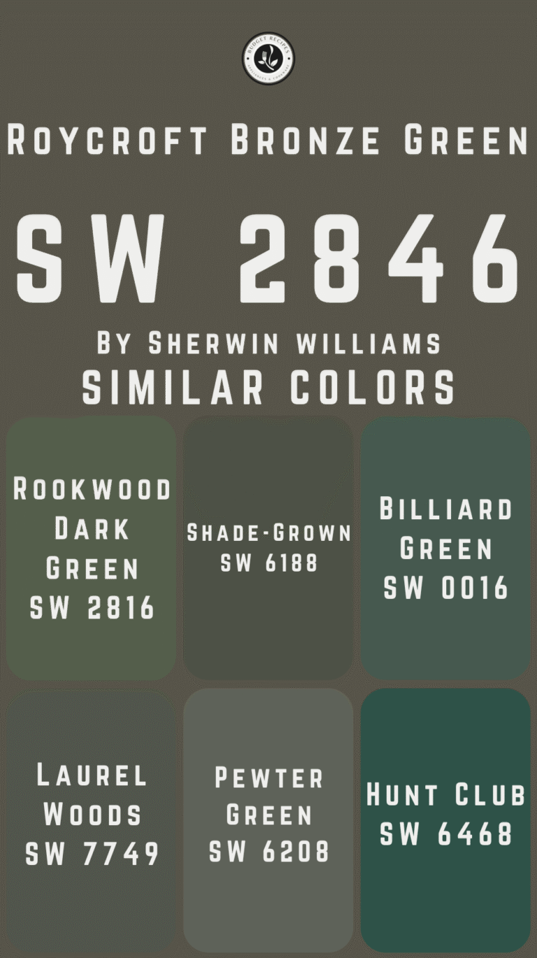 Roycroft Bronze Green by Sherwin Williams SW 2846: Color Guide – My ...