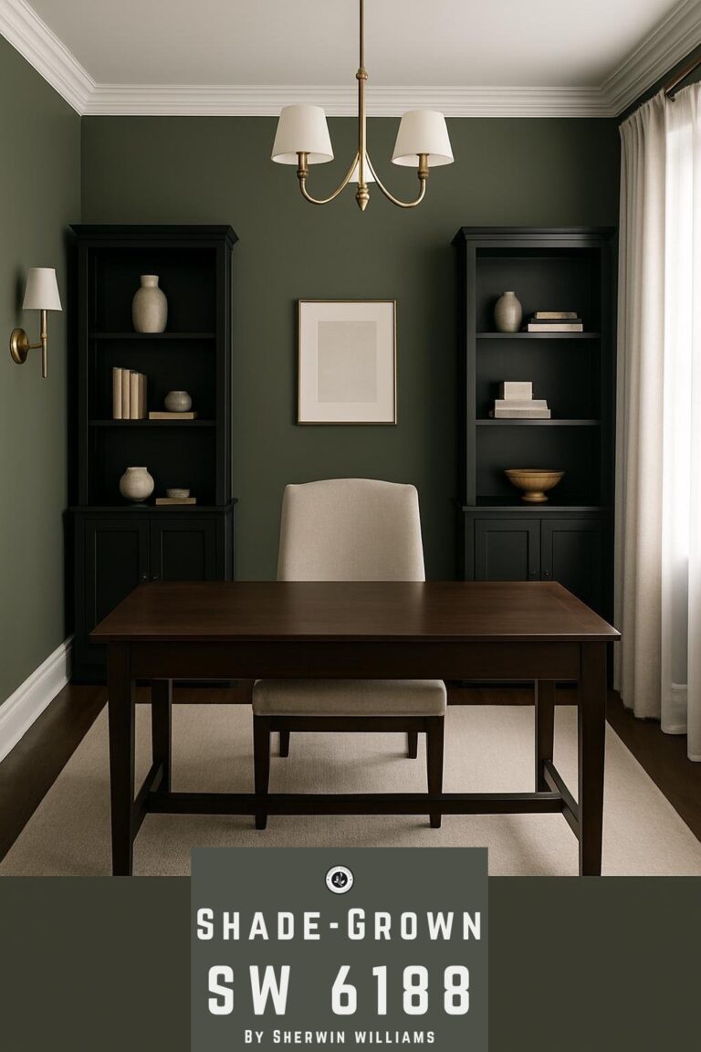 Shade-Grown by Sherwin Williams SW 6188: Color Guide & Inspiration – My ...