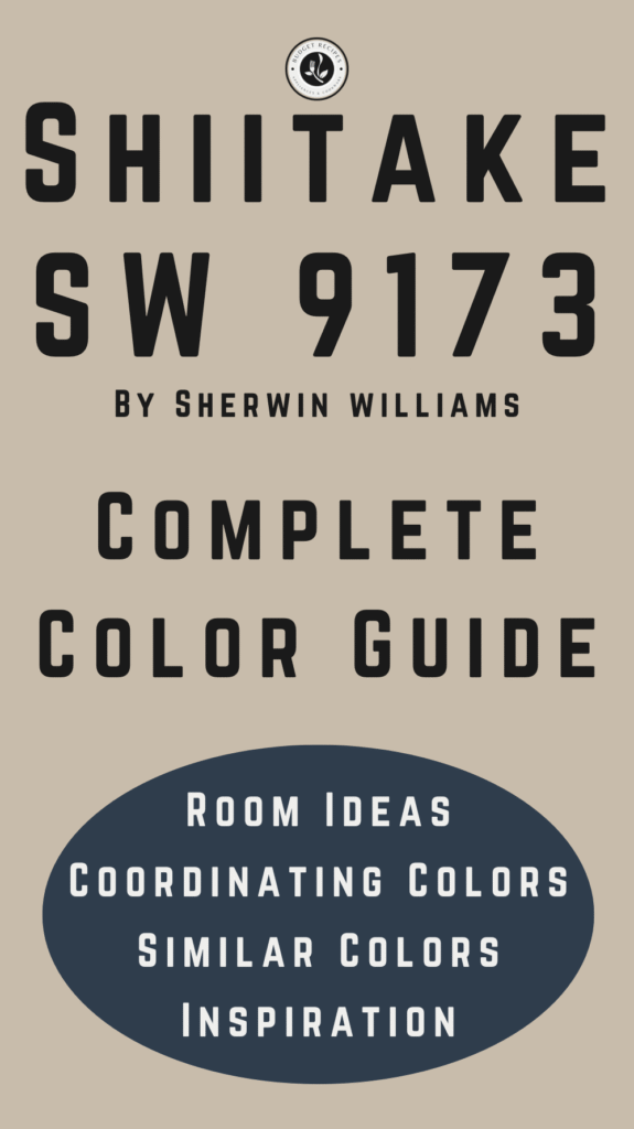 Shiitake by Sherwin Williams SW 9173: Paint Color Guide – My Budget Recipes