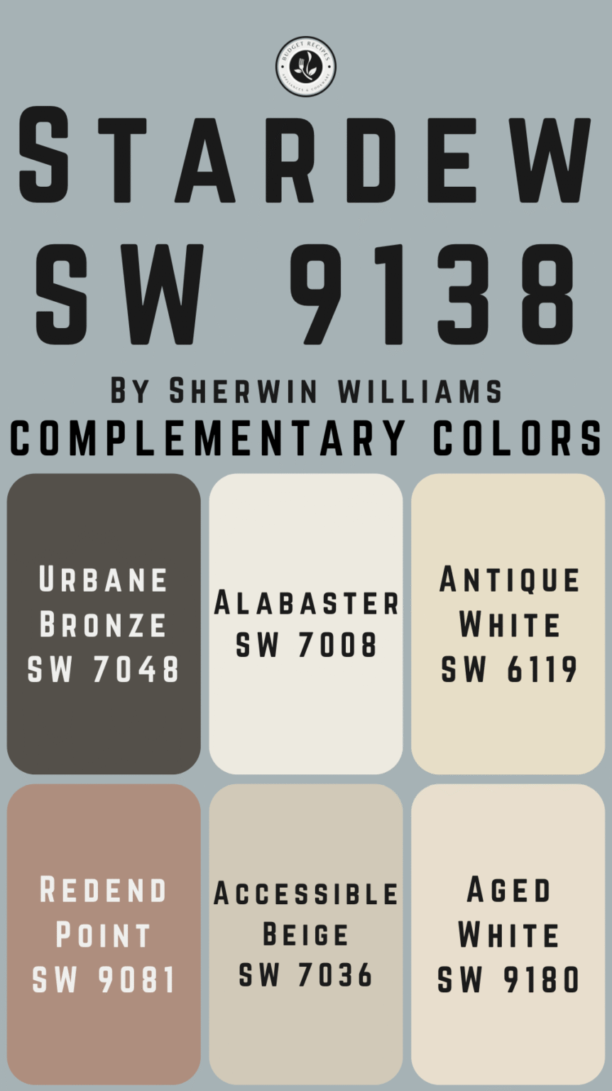 Stardew by Sherwin Williams SW 9138: Complete Paint Color Guide – My ...