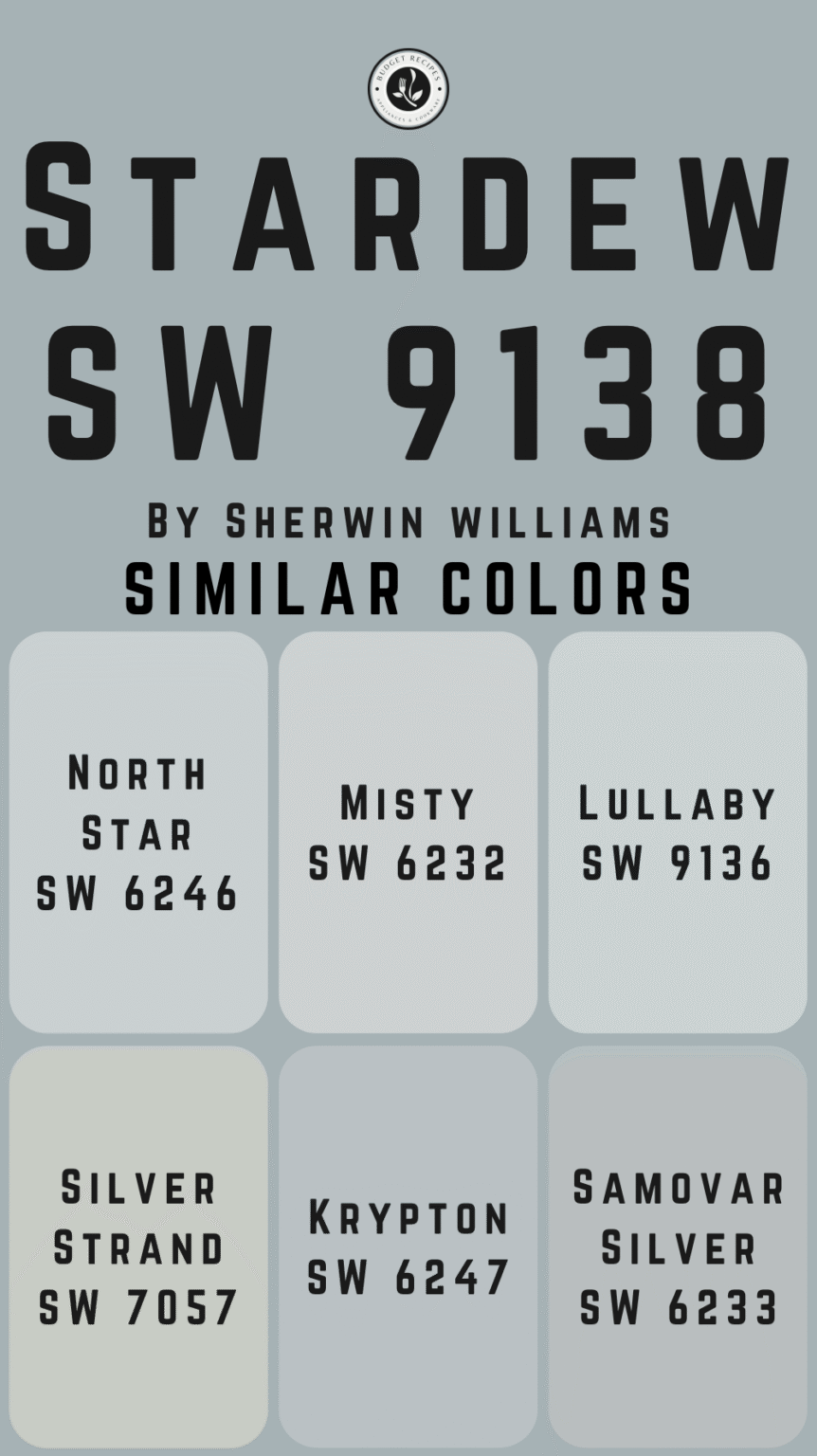 Stardew by Sherwin Williams SW 9138: Complete Paint Color Guide – My ...