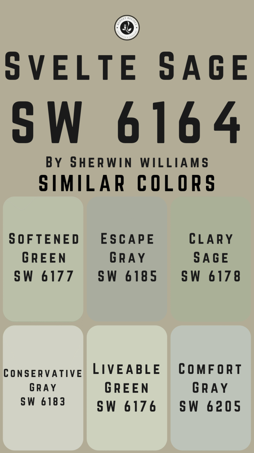 Svelte Sage by Sherwin Williams SW 6164: Color Guide and Tips – My ...