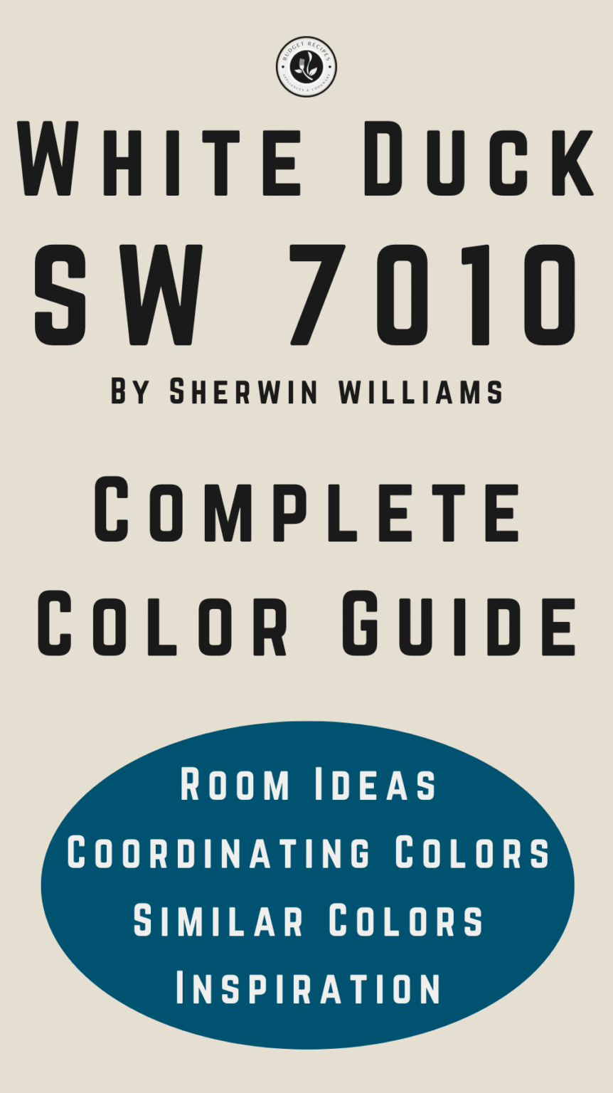 White Duck by Sherwin Williams SW 7010: Color Guide & Tips – My Budget ...