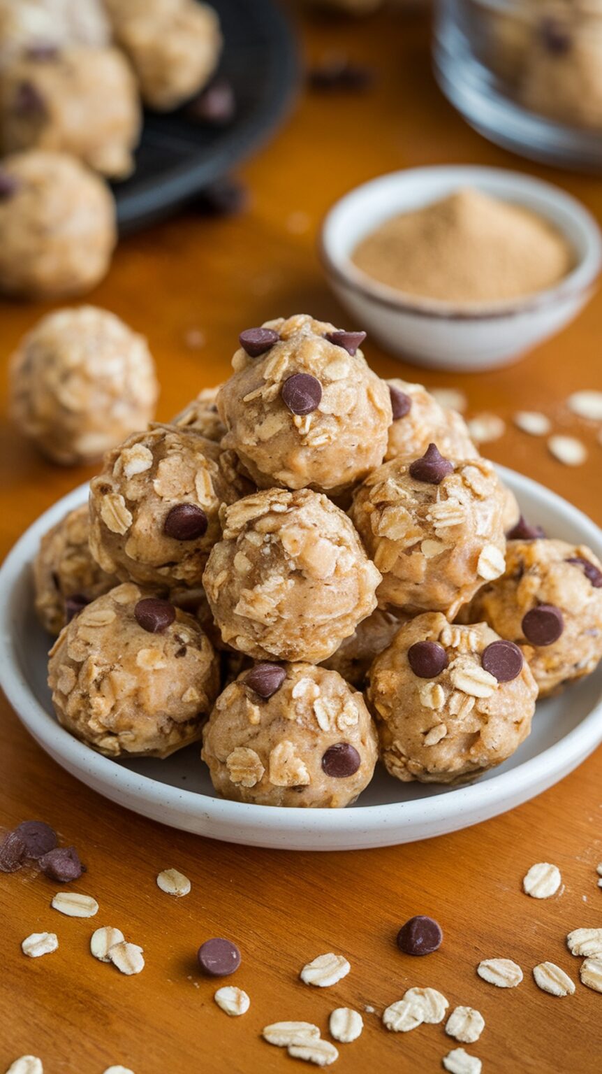 Peanut Butter Protein Balls Recipe – My Budget Recipes