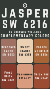 Jasper by Sherwin Williams SW 6216: Color Guide & Comparisons – My ...
