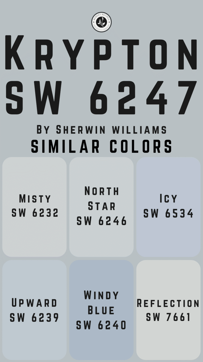 Krypton by Sherwin Williams SW 6247: Color Guide & Inspiration – My ...