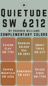 Quietude by Sherwin Williams SW 6212: Color Guide & Inspiration – My ...