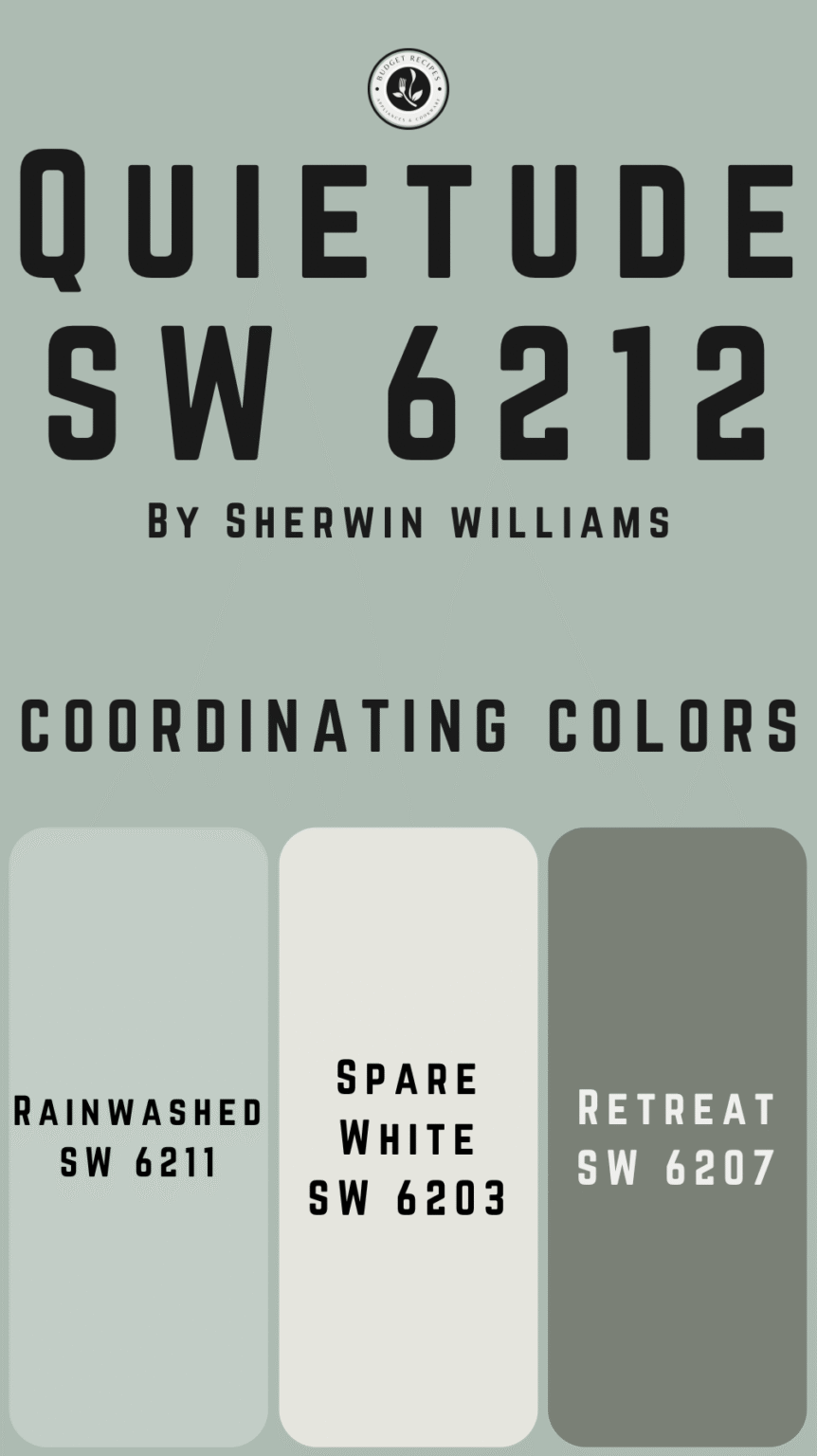 Quietude by Sherwin Williams SW 6212: Color Guide & Inspiration – My ...