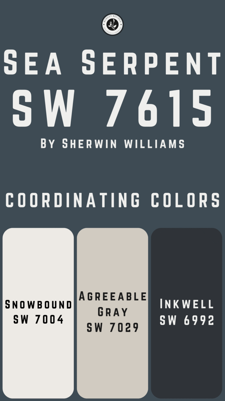 Sea Serpent by Sherwin Williams SW 7615: Color, Undertones & More – My ...