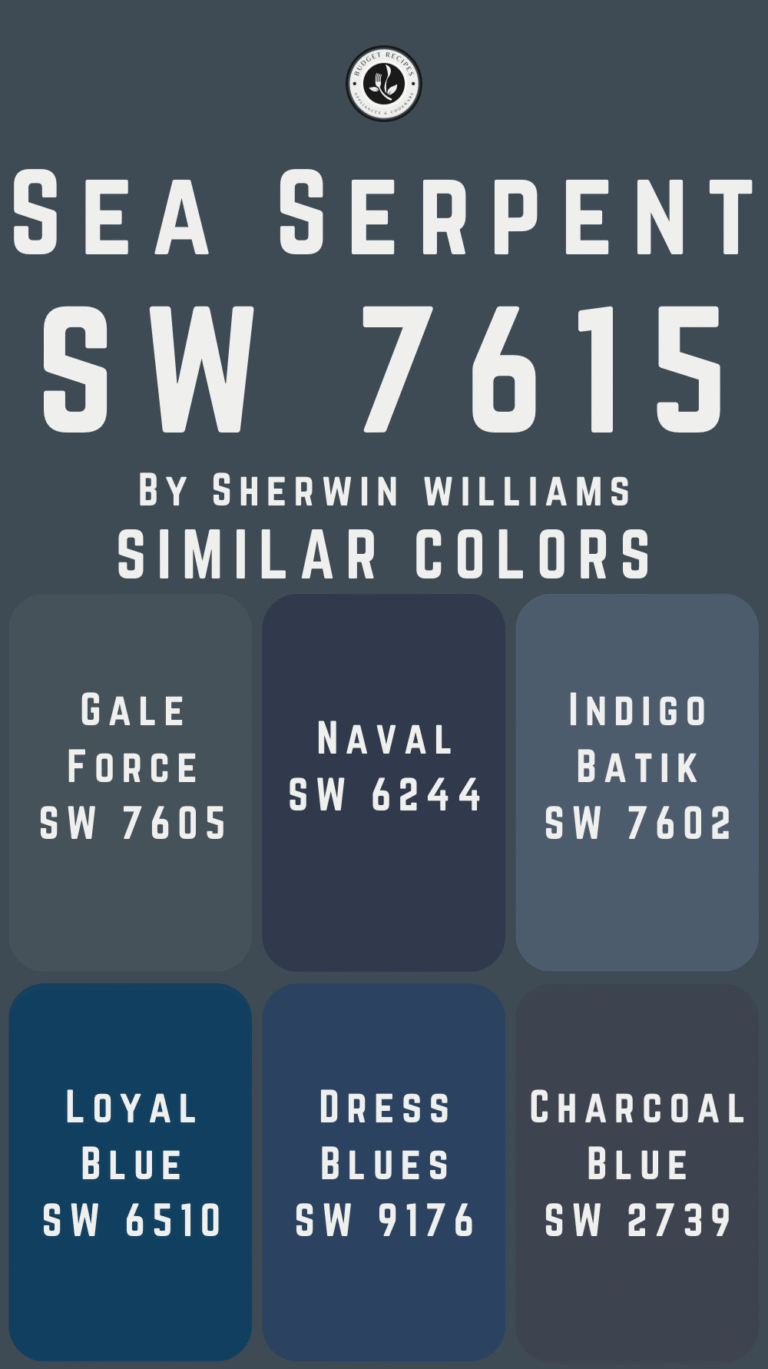 Sea Serpent by Sherwin Williams SW 7615: Color, Undertones & More – My ...