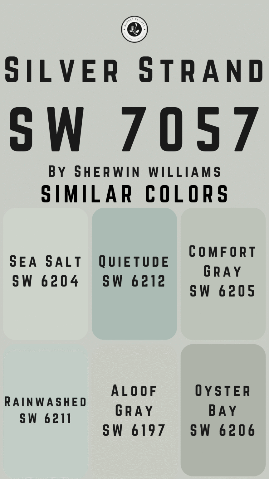 Silver Strand by Sherwin Williams SW 7057: Complete Color Guide – My ...