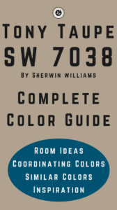 Tony Taupe by Sherwin Williams SW 7038: Complete Color Guide – My ...