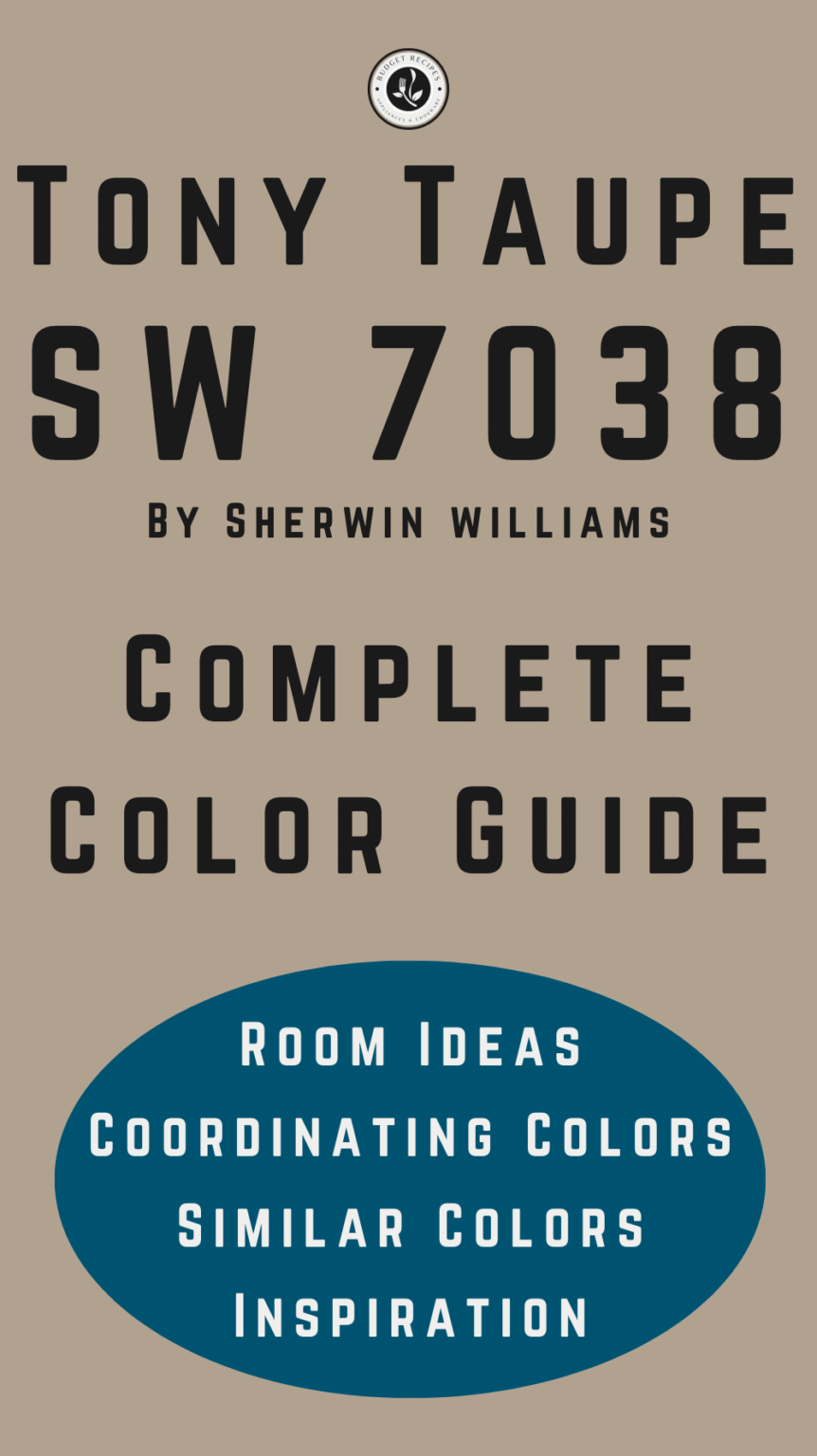 Tony Taupe by Sherwin Williams SW 7038: Complete Color Guide – My ...