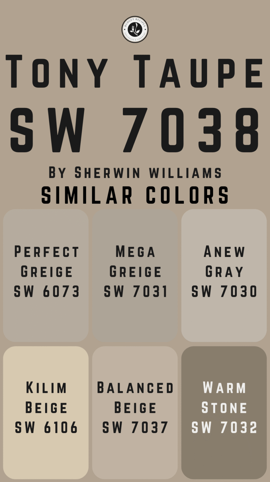 Tony Taupe by Sherwin Williams SW 7038: Complete Color Guide – My ...