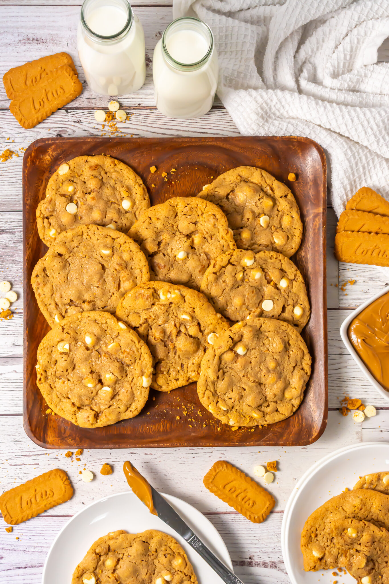 Copycat Crumbl Biscoff Cookies – My Budget Recipes