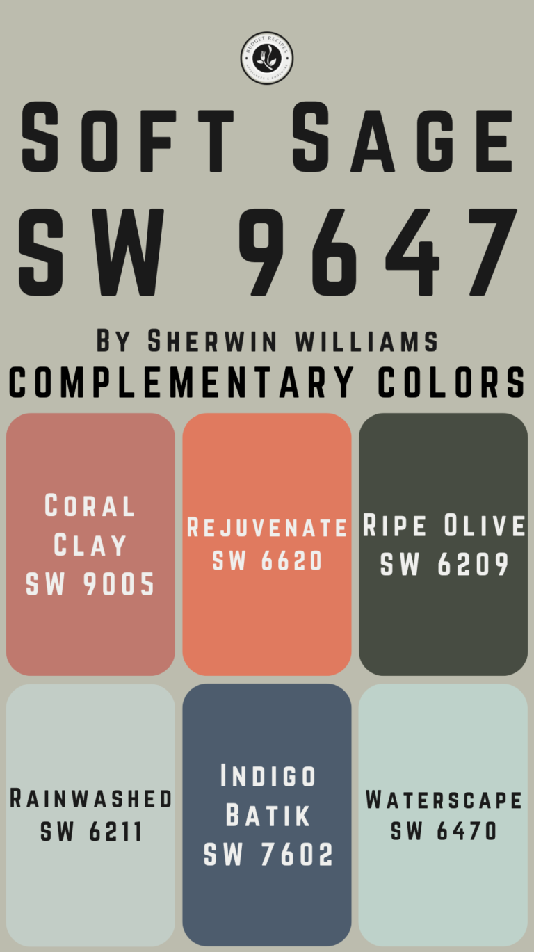 Soft Sage by Sherwin Williams SW 9647: Color Guide & Room Ideas – My ...