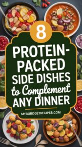 8 Protein-Packed Side Dishes To Complement Any Dinner – My Budget Recipes